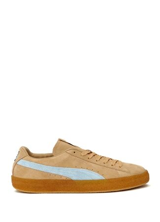 Puma Erkek X Maison Kitsune Suede Crepe Bej Deri Sneake Kahverengi 40 EU