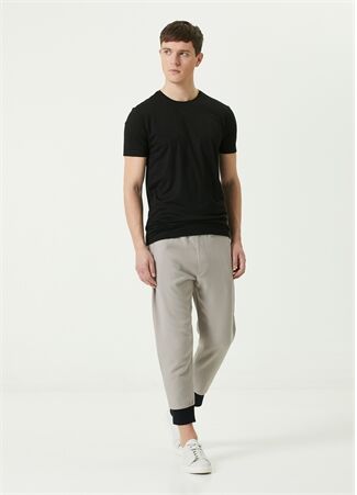 Emporio Armani Erkek Bej Yün Jogger Pantolon S EU