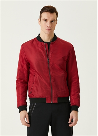 Palzileri Lab Erkek Kırmızı Bomber Mont 50 IT Palzileri Lab Erkek Kırmızı Bomber Mont 50 IT