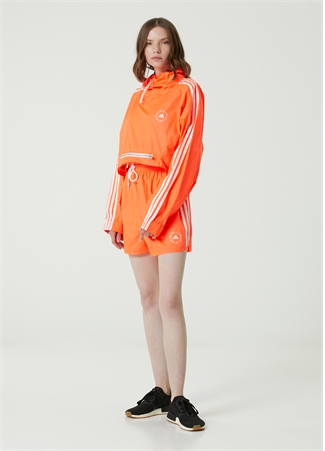 Stella McCartney Kadın X Adidas Turuncu Beli Kordonlu Mini Şort 42 IT Stella McCartney Kadın X Adidas Turuncu Beli Kordonlu Mini Şort 42 IT