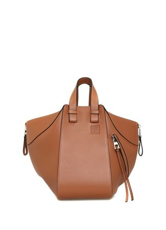 Loewe Kadın Small Hammock Taba Deri Omuz Çantası Turuncu EU