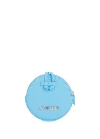 Jacquemus Kadın Le Pitchou Mavi Deri Çanta EU