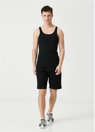 Dolce&Gabbana Erkek Siyah Denim Bermuda 44 IT