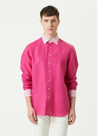 Etro Erkek GÖMLEK Pembe 42 IT Etro Erkek GÖMLEK Pembe 42 IT