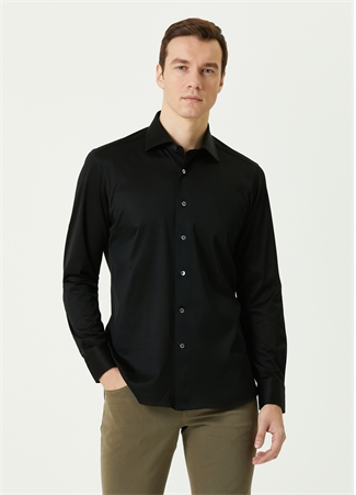 Fray Erkek Gabriel Siyah Gömlek Siyah 39 IT