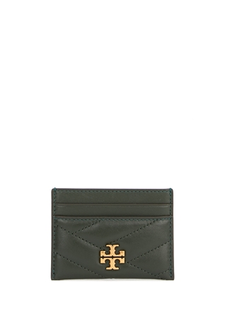 Tory Burch Kadın Haki Kapitoneli Logolu Deri Kartlık Yeşil EU Tory Burch Kadın Haki Kapitoneli Logolu Deri Kartlık Yeşil EU