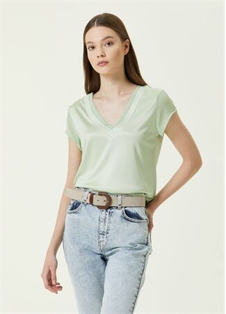 Network Kadın TSHIRT Yeşil XS EU