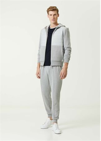 Beymen Collection Erkek Gri Beli Kordonlu Travel Eşofman Altı S EU