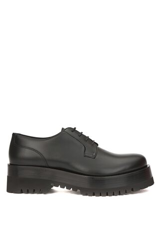Valentino Garavani Erkek Siyah Deri Ayakkabı 42 EU