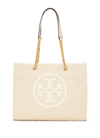 Tory Burch Kadın Beyaz Logo Detaylı Yün Çanta Eu Tory Burch Kadın Beyaz Logo Detaylı Yün Çanta Eu