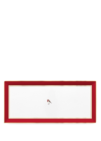 Pip Studio Love Bird Kırmızı Porselen Servis Tabağı Pip Studio Love Bird Kırmızı Porselen Servis Tabağı