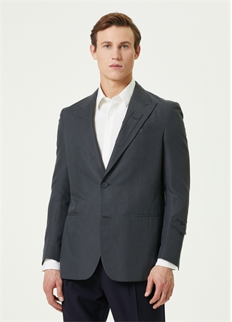 Fendi Erkek Siyah Manşeti Logolu Ceket 48 It Fendi Erkek Siyah Manşeti Logolu Ceket 48 It