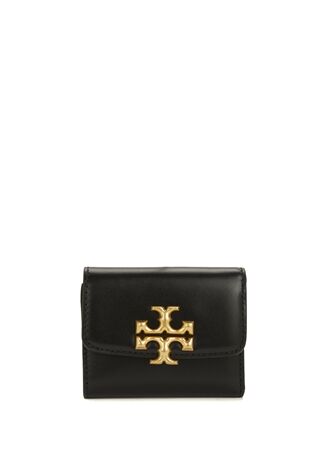 Tory Burch Kadın Eleanor Siyah Deri Cüzdan EU