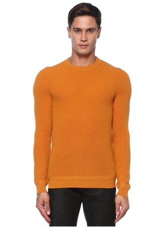 Zegna Erkek Sarı Kaşmir Kazak 52 IT