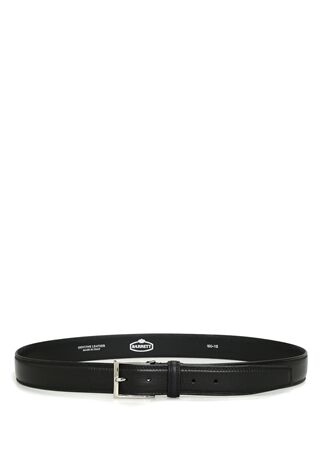 Barrett Erkek Siyah Deri Kemer 90 EU