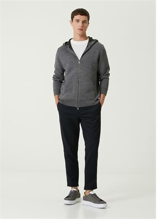 Academia Erkek Lacivert Paçaları Fermuarlı Pantolon 44 IT