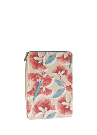 Fonfique Kadın Risha Kırmızı Çiçek Desenli Organizer EU