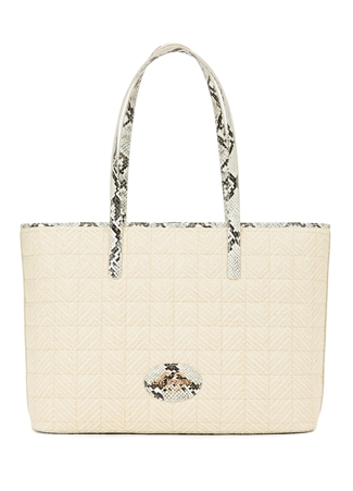 Love Moschino Kadın Bej Kapitoneli Logolu Alışveriş Çantası Eu Love Moschino Kadın Bej Kapitoneli Logolu Alışveriş Çantası Eu