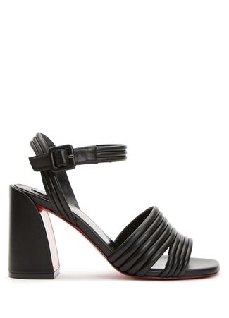 Christian Louboutin Kadın Siyah Deri Sandalet 36 Eu Christian Louboutin Kadın Siyah Deri Sandalet 36 Eu