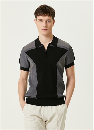 Academia Erkek Colorblocked Polo Yaka Triko Siyah Xs Eu Academia Erkek Colorblocked Polo Yaka Triko Siyah Xs Eu