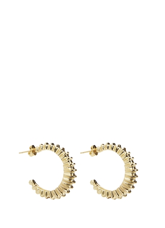 Beymen Club Kadın Gold Halka Küpe Altın Rengi EU