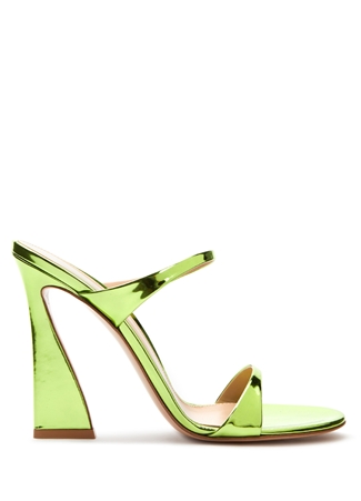 Gianvito Rossi Kadın Yeşil Deri Terlik 36 Eu Gianvito Rossi Kadın Yeşil Deri Terlik 36 Eu