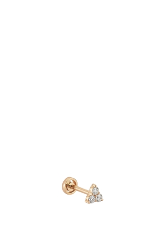 Bee Goddess Kadın Mondrian Üçgen Formlu Altın Rengi Piercing Küpe Pembe EU Bee Goddess Kadın Mondrian Üçgen Formlu Altın Rengi Piercing Küpe Pembe EU