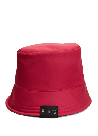 Off-white Kadın Kırmızı Logolu Şapka Eu Off-white Kadın Kırmızı Logolu Şapka Eu