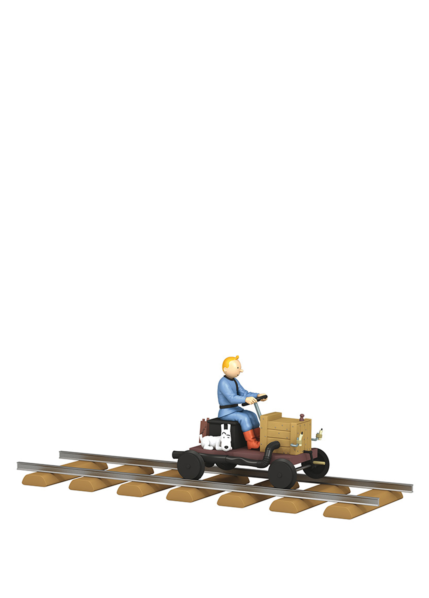 Tintin - No.59 The Draisine Engine La Draisine à Moteur 1/24 Scale ...