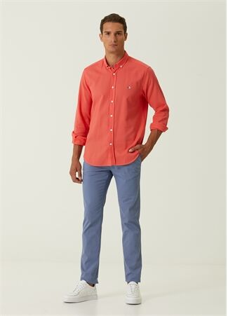 Beymen Club Erkek Slim Fit Mavi Spor Pantolon 46