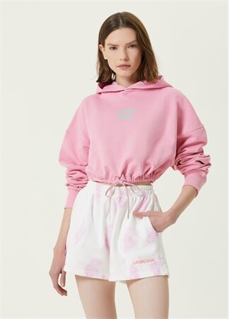 Livincool Kadın Sweatshirt Pembe Xs Eu