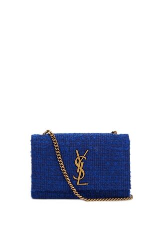 Kadın Kate Small Mavi Yün Omuz Çantası EU Kadın Kate Small Mavi Yün Omuz Çantası EU