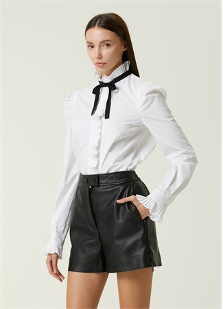 Philosophy di Lorenzo Serafini Kadın GÖMLEK Beyaz 42 IT Philosophy di Lorenzo Serafini Kadın GÖMLEK Beyaz 42 IT