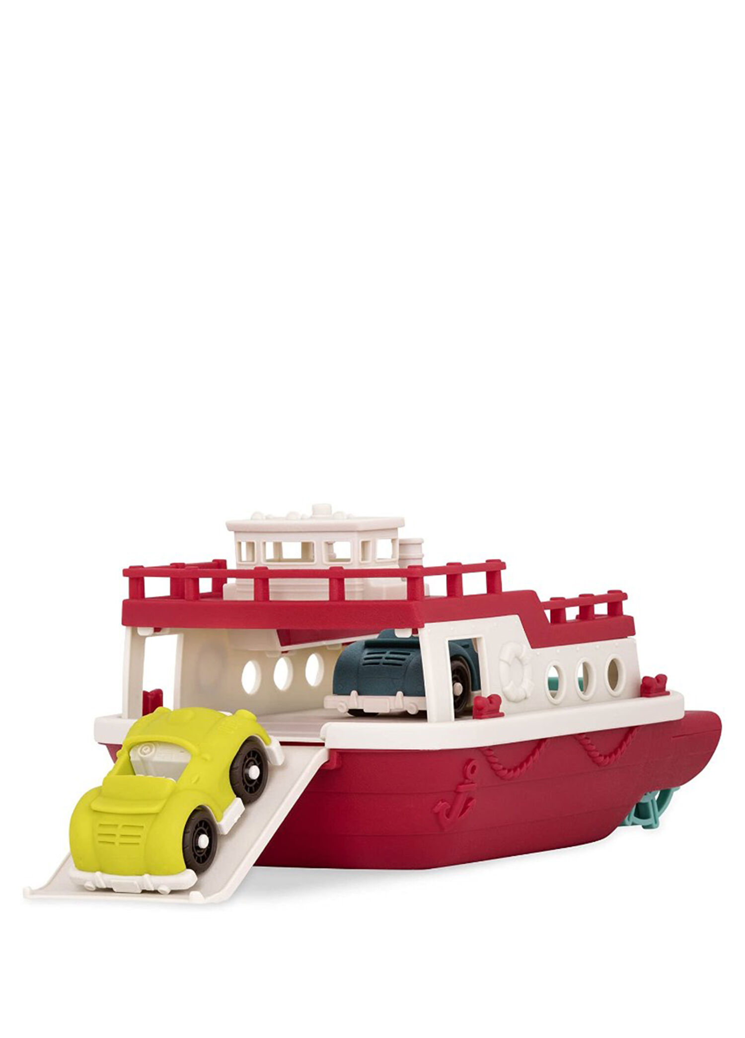 Wonder Wheels - Multi-Colored 3 Piece Toy Ferry Boat