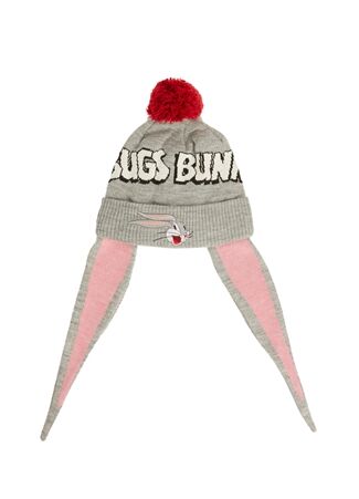 Gcds Kadın x Looney Tunes Bugs Bunny Gri Yün Bere EU