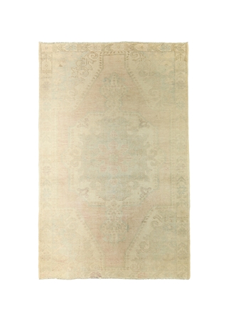 Soho Antiq Ella Bej El Dokuma 142x223 cm Vintage Halı Çok Renkli