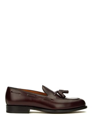 Berwick 707 Erkek Bordo Püskül Detaylı Deri Loafer 5 UK Berwick 707 Erkek Bordo Püskül Detaylı Deri Loafer 5 UK