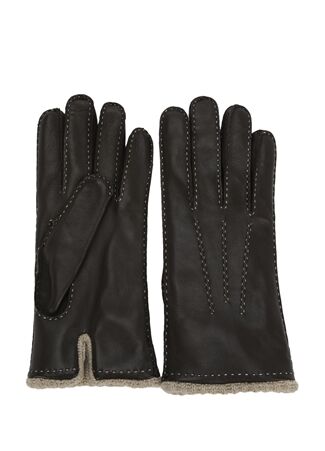 Mazzoleni Gloves Erkek Kahverengi Deri Eldiven XL EU Mazzoleni Gloves Erkek Kahverengi Deri Eldiven XL EU