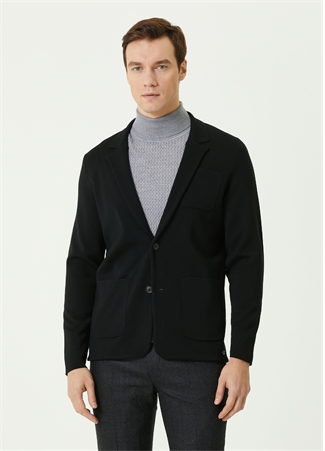 Hemington Erkek Warren Siyah Yün Ceket M EU