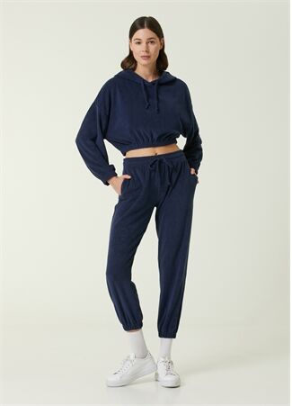 Sandshaped Kadın Lacivert Terry Eşofman Altı M EU