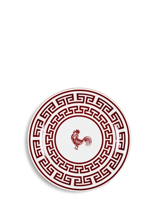 Some Home İstanbul Lucky Rooster Collection Red 28 Cm Servis Tabak Bordo Some Home İstanbul Lucky Rooster Collection Red 28 Cm Servis Tabak Bordo