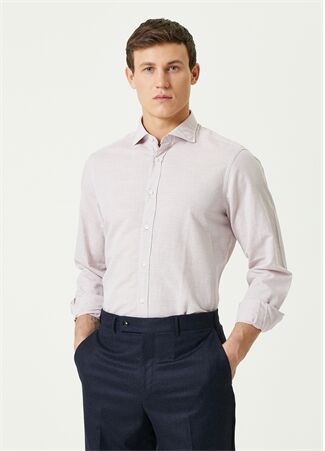 Pal Zileri Erkek Lila Gömlek Mor 40 IT