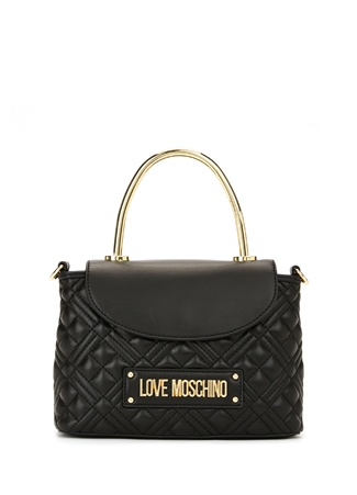 Love Moschino Kadın Siyah Logo Detaylı Çanta Eu Love Moschino Kadın Siyah Logo Detaylı Çanta Eu
