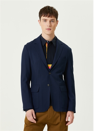 Paul Smith Erkek Lacivert Yün Ceket 48 It Paul Smith Erkek Lacivert Yün Ceket 48 It