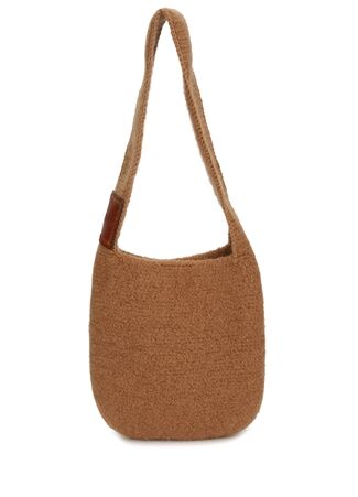 Tullaa Kadın Franny Camel Yün Çanta Kahverengi EU
