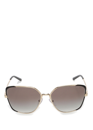 Prada Kadın Lila Kare Formlu Erkek Güneş Gözlüğü Altın Rengi 59 EU Prada Kadın Lila Kare Formlu Erkek Güneş Gözlüğü Altın Rengi 59 EU