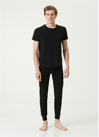 Tom Ford Erkek Siyah Beli Kontrast Logolu Jogger Pijama Altı XS EU Tom Ford Erkek Siyah Beli Kontrast Logolu Jogger Pijama Altı XS EU
