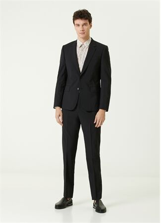 Paul Smith Erkek Siyah Yün Takım Elbise 50 IT