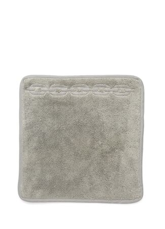 Serenk Gri Zincir Detaylı Havlu Çok Renkli