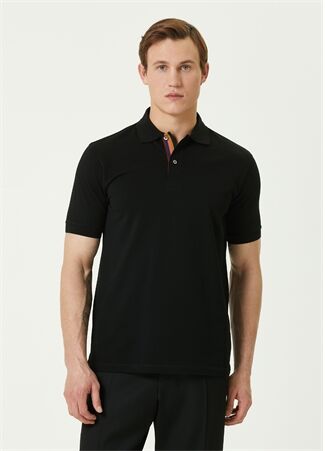 Paul Smith Erkek Polo Yaka Siyah M Eu